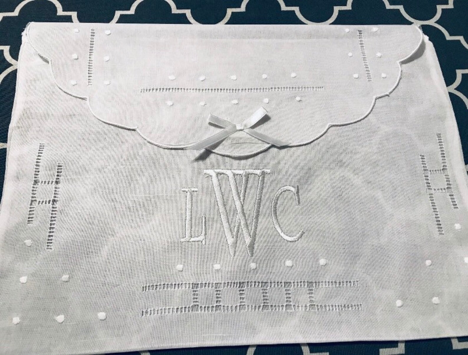 Monogrammed Temple Envelope, Name on Temple Packet, Personalized Name ...