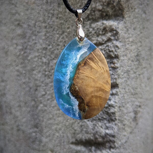 Resin Pendant - Etsy