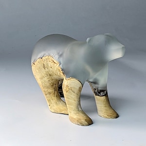 Handcrafted Bear Statue, Bear Sculpture, Resin Art - Etsy