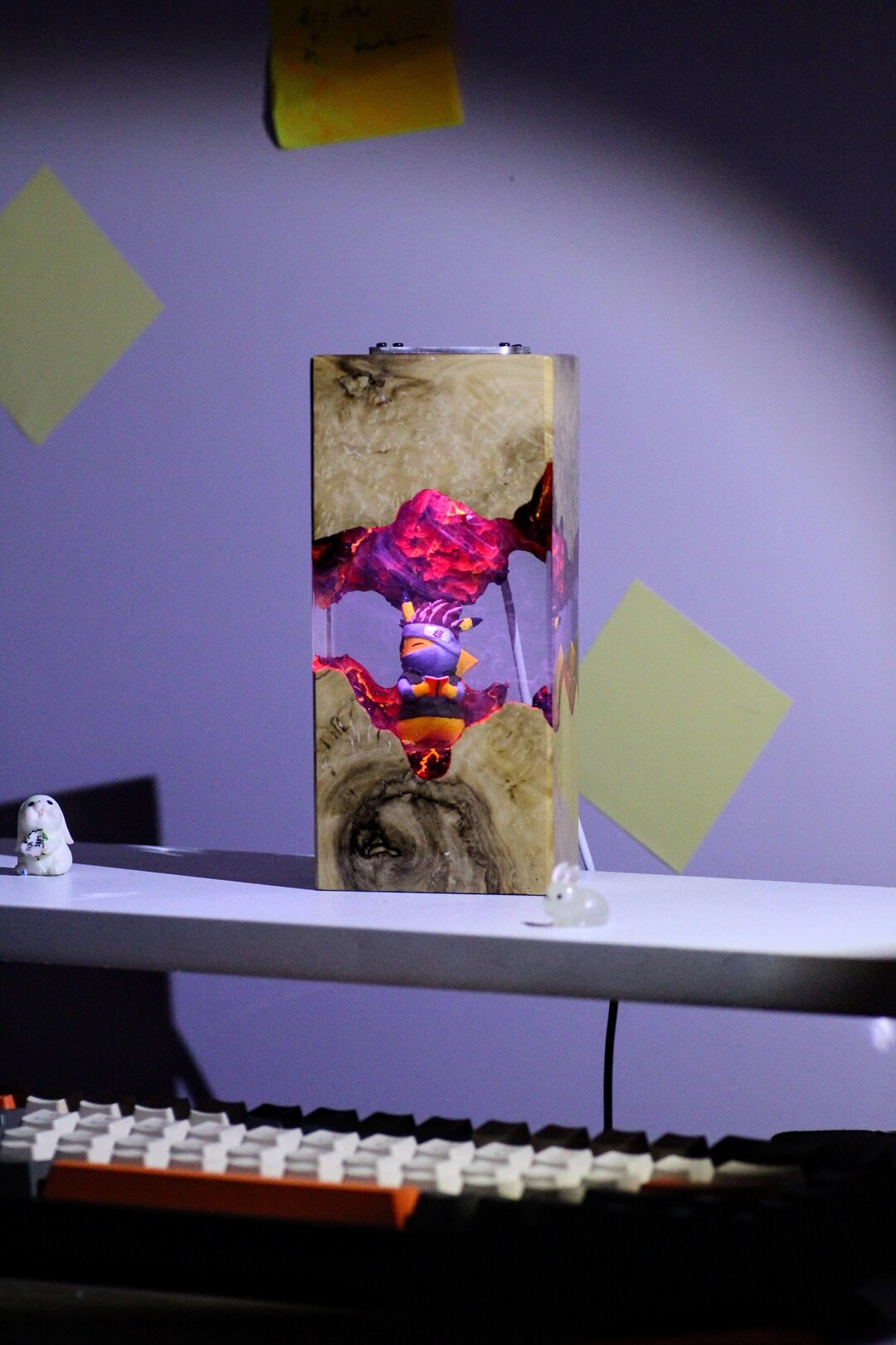 Pi.kach.u Epoxy Lamp Custom Pokemon Resin Lamp Resin Night Light, Resin ...