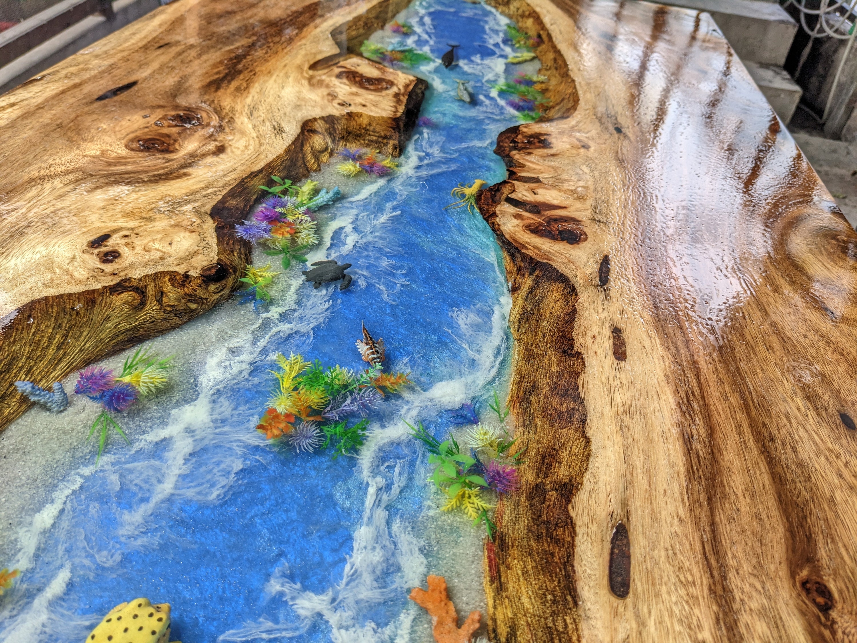 Ocean Resin Table Resin Table Epoxy Coffee Table - Etsy