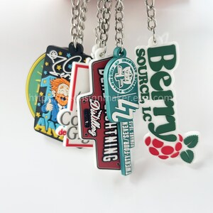 Custom 2D/3D PVC Rubber Keychain, Personalized Soft PVC Keychain ...