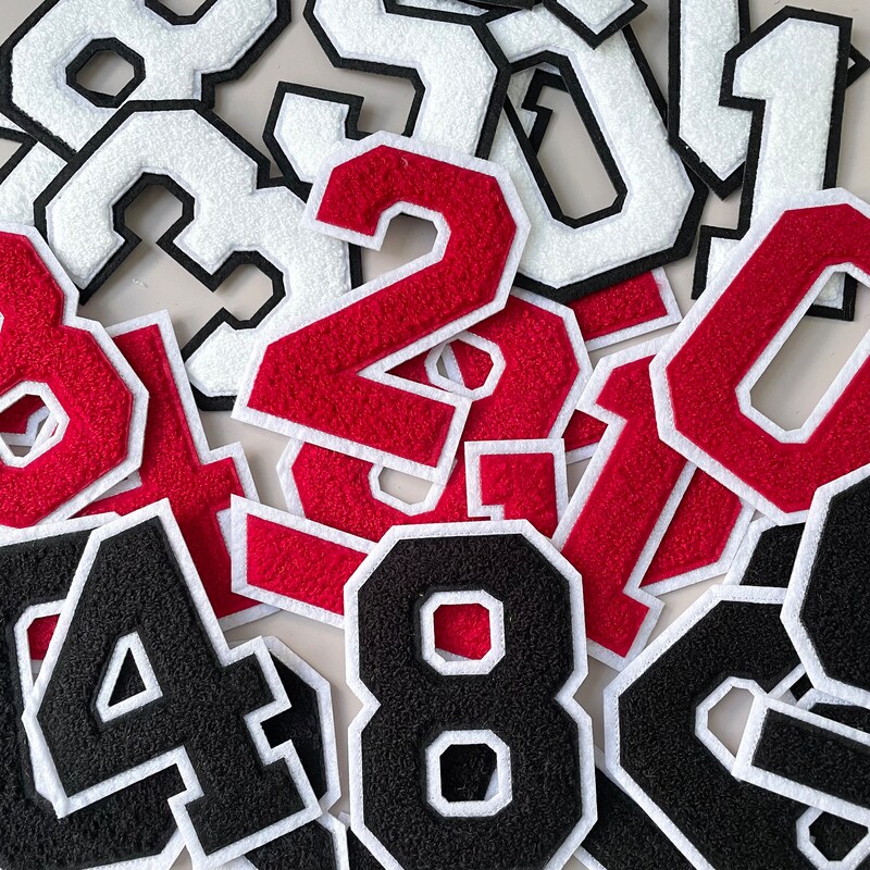 Number Patchs - Etsy
