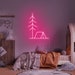Treehouse Neon Sign Custom Neon Sign Cute Neon Sign Yard Neon Sign Wall ...