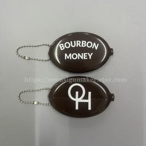 Custom PVC Rubber Coin Purse Keychain, Money Coin Holder Pouch, Soft ...