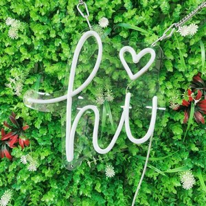 Hi Neon Sign Custom Neon Sign Led Neon Light Sign Home - Etsy