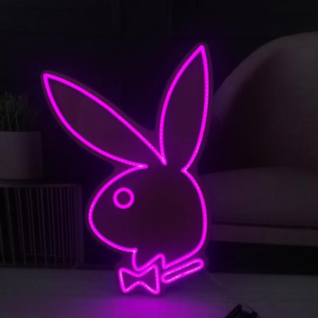 Rabbit Neon Sign Custom Neon Sign Animal Neon Sign Anime Neon - Etsy