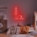Treehouse Neon Sign Custom Neon Sign Cute Neon Sign Yard Neon Sign Wall ...