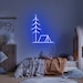 Treehouse Neon Sign Custom Neon Sign Cute Neon Sign Yard Neon Sign Wall ...