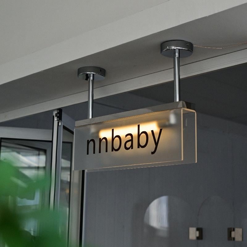 Acrylic Light-emitting Billboards, Custom Clothing Shops Hanging Logo ...
