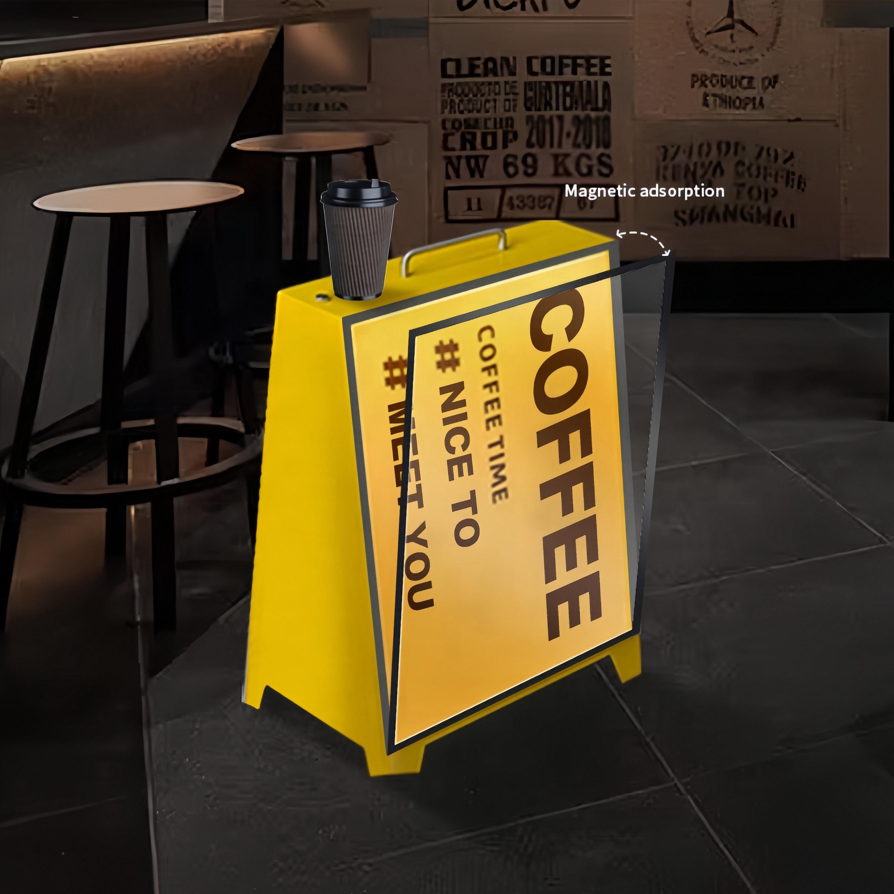 Custom Floor Standing Portable Light Box, Illuminated Advertising ...