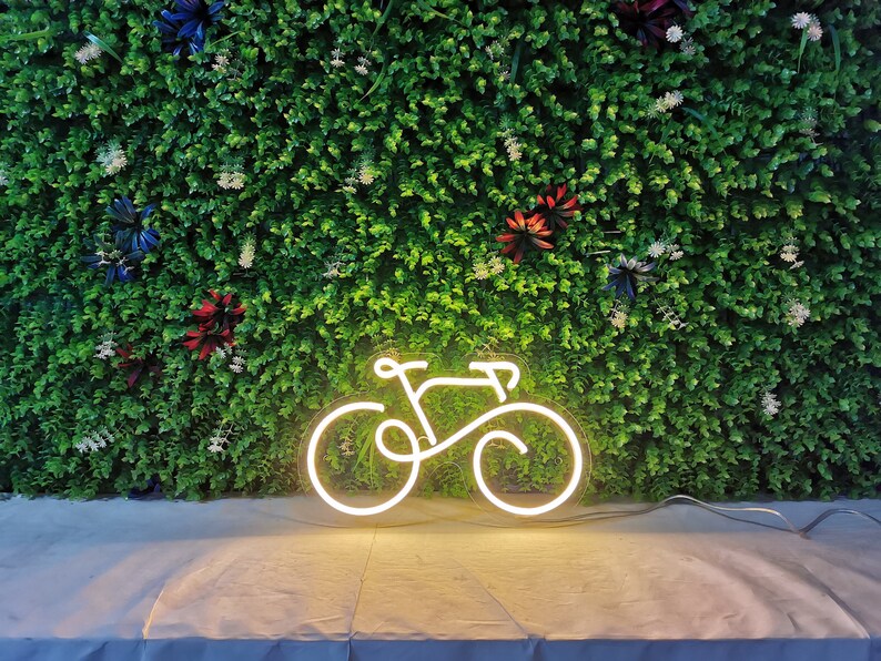 Mini the Bicycle Neon Sign Custom Neon Sign Led Neon Light Sign Wall ...