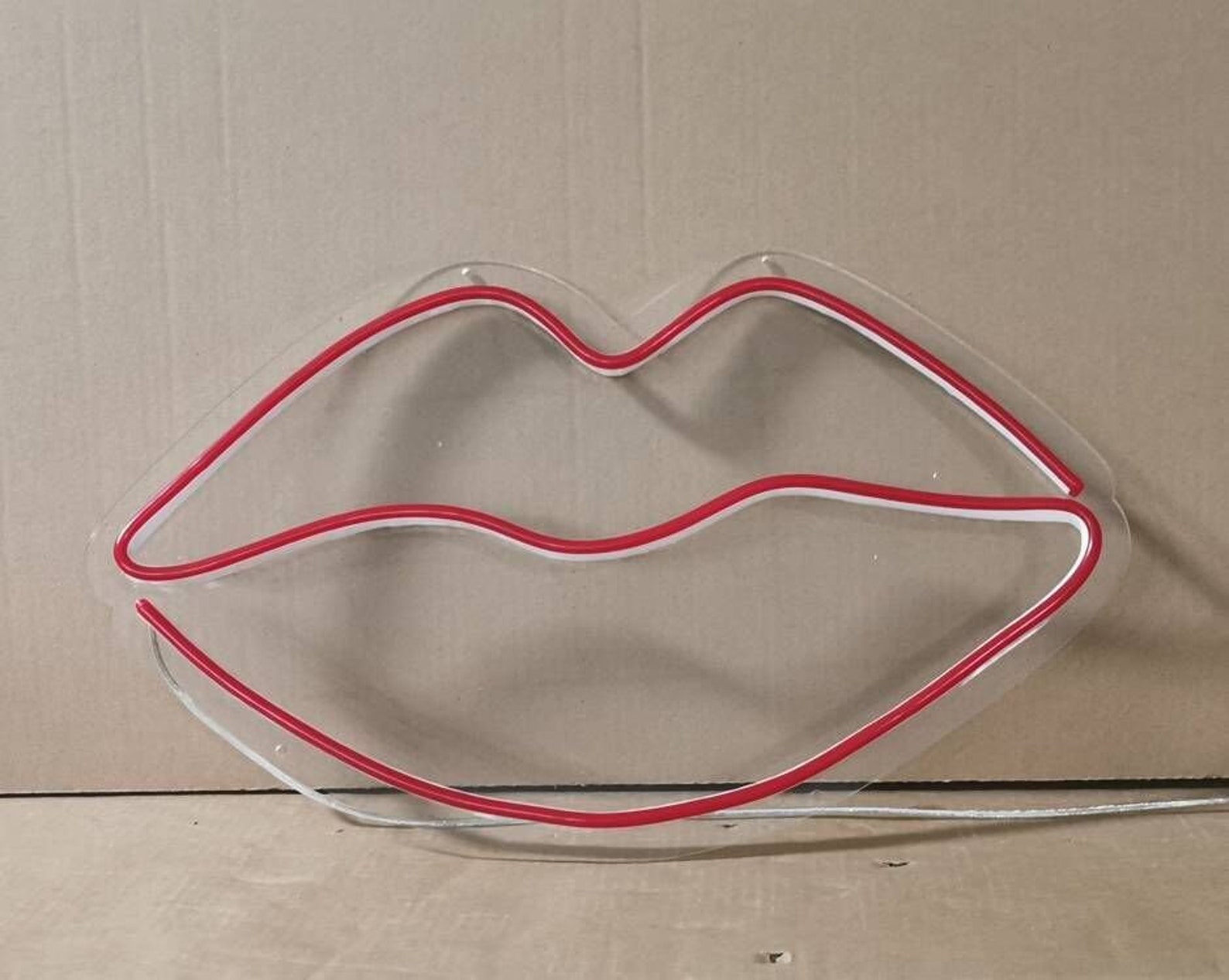 Mini Lips Neon Sign/custom Neon Sign/neon Sign/cute Neon - Etsy