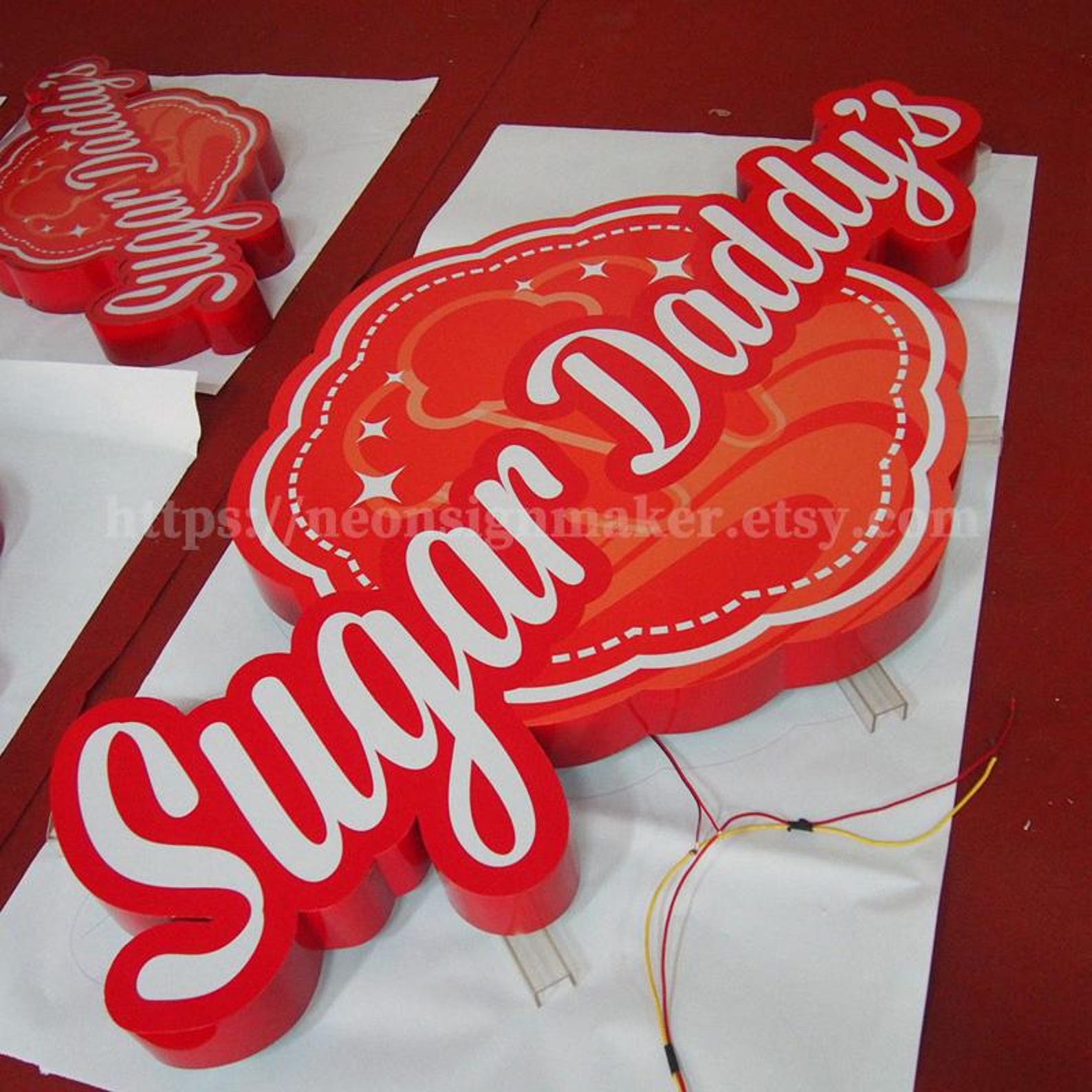 Custom 3d Printed Light Box, Single Side Light Box, Outdoor Advertising ...
