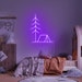 Treehouse Neon Sign Custom Neon Sign Cute Neon Sign Yard Neon Sign Wall ...