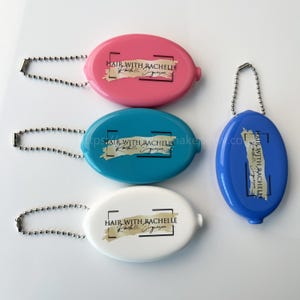 Custom PVC Rubber Coin Purse Keychain, Money Coin Holder Pouch, Soft ...