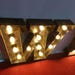 Retro Light Bulb Luminous Letters, Outdoor Advertising Signs, Rusty ...