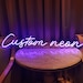 Custom RGB Neon Sign Color Changing Neon Sign Led Neon Light - Etsy