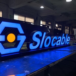 Steel Acrylic Light Box Letter Sign, Outdoor Advertising Brand ...