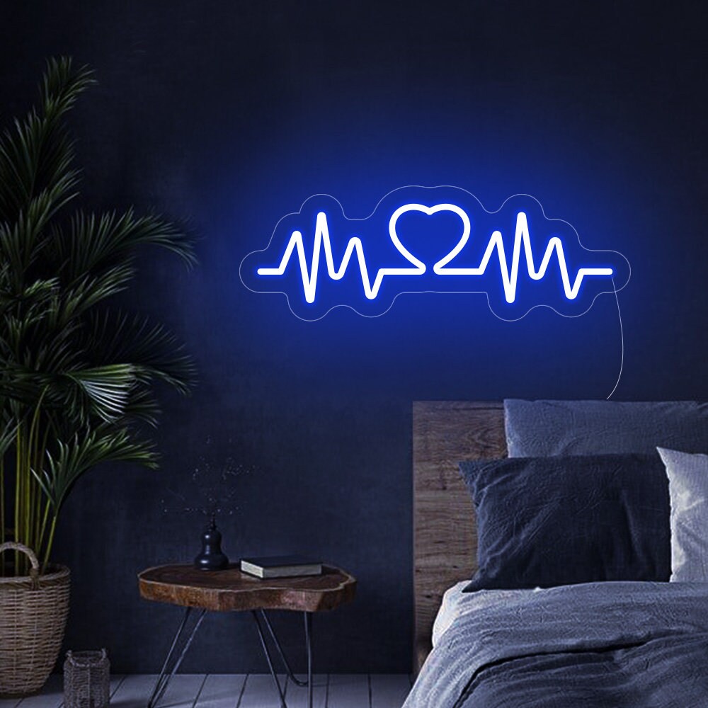 Custom Love Heart Neon Sign Custom Led Neon Light Sign | Etsy