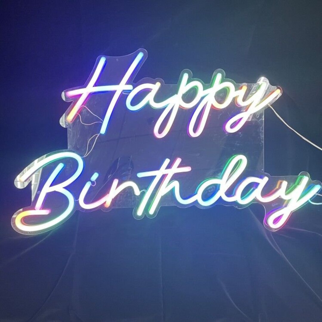 Flow Colorful Neon Sign Custom Color Changing Neon Sign Led Neon Light ...