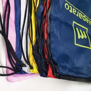 Custom Drawstring Backpack Oxford Cloth - 100 Pack - Customizable Logo ...