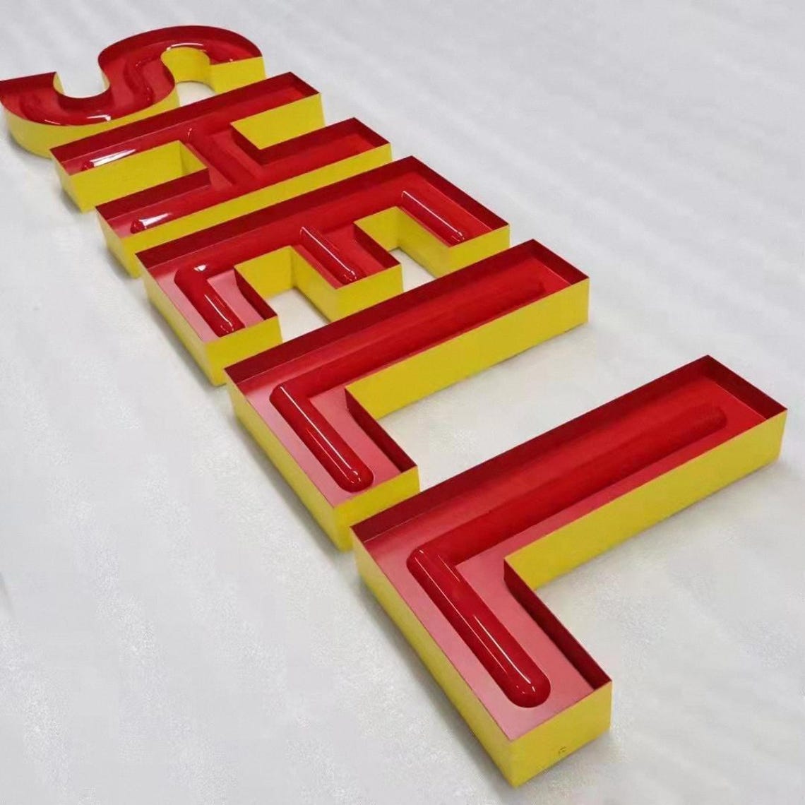 Custom 3D Metal Neon Light Sign, LED Channel Letter Signs, Neon ...