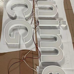 Steel Acrylic Light Box Letter Sign, Outdoor Advertising Brand ...
