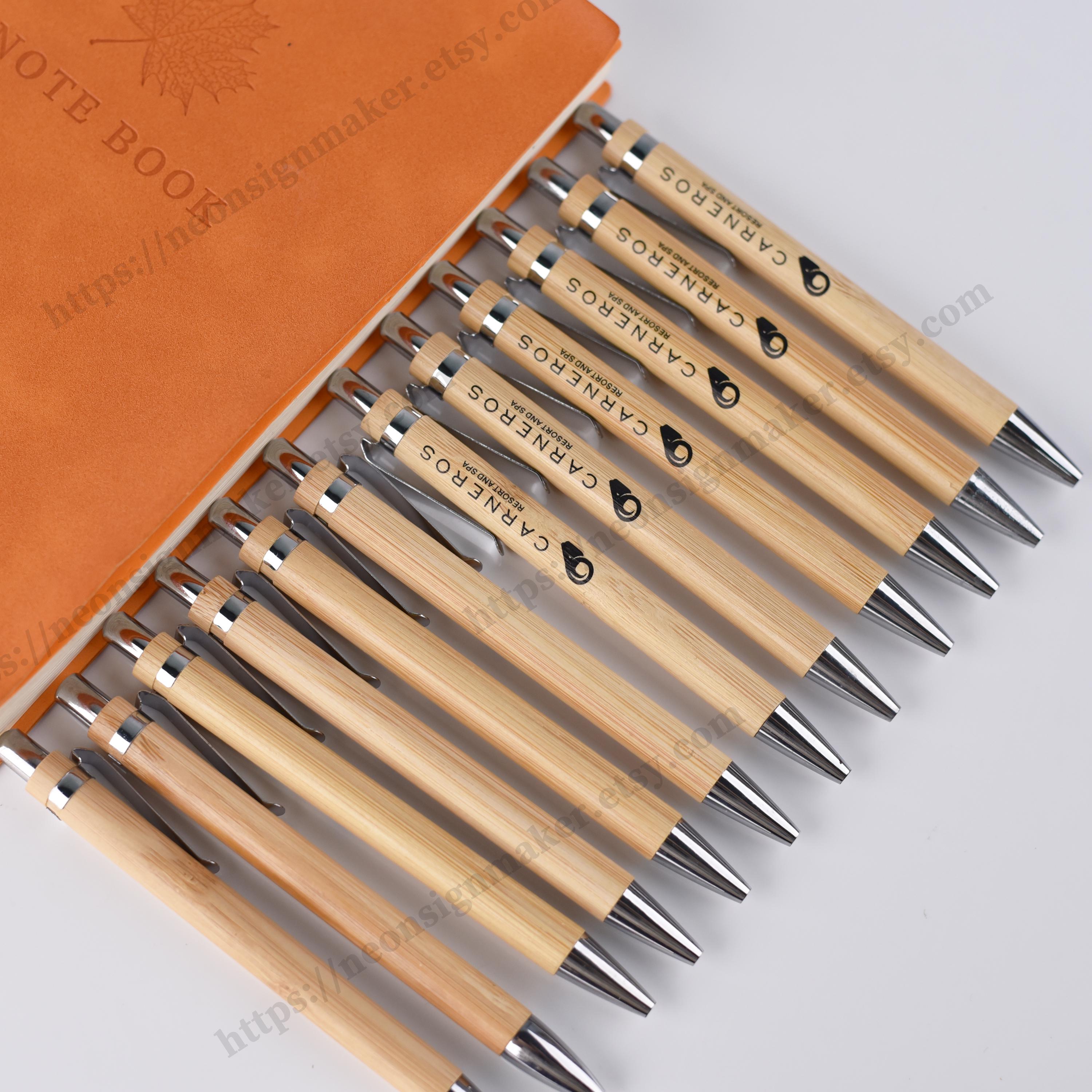 Custom Ballpoint Pens Bulk With Logo, Personalized Click Pens for ...