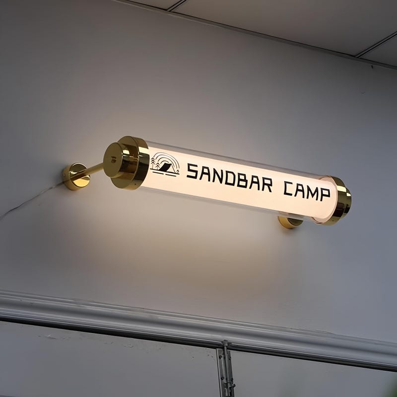 Tube Light Bar Signs - Etsy