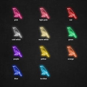 The Birds Neon Sign/custom Neon Sign/cute Neon Sign/animal Neon Sign ...