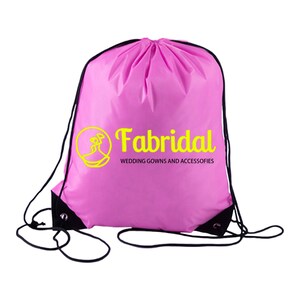 Custom Drawstring Backpack Oxford Cloth - 100 Pack - Customizable Logo ...