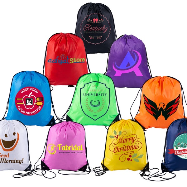 Drawstring Backpack - Etsy