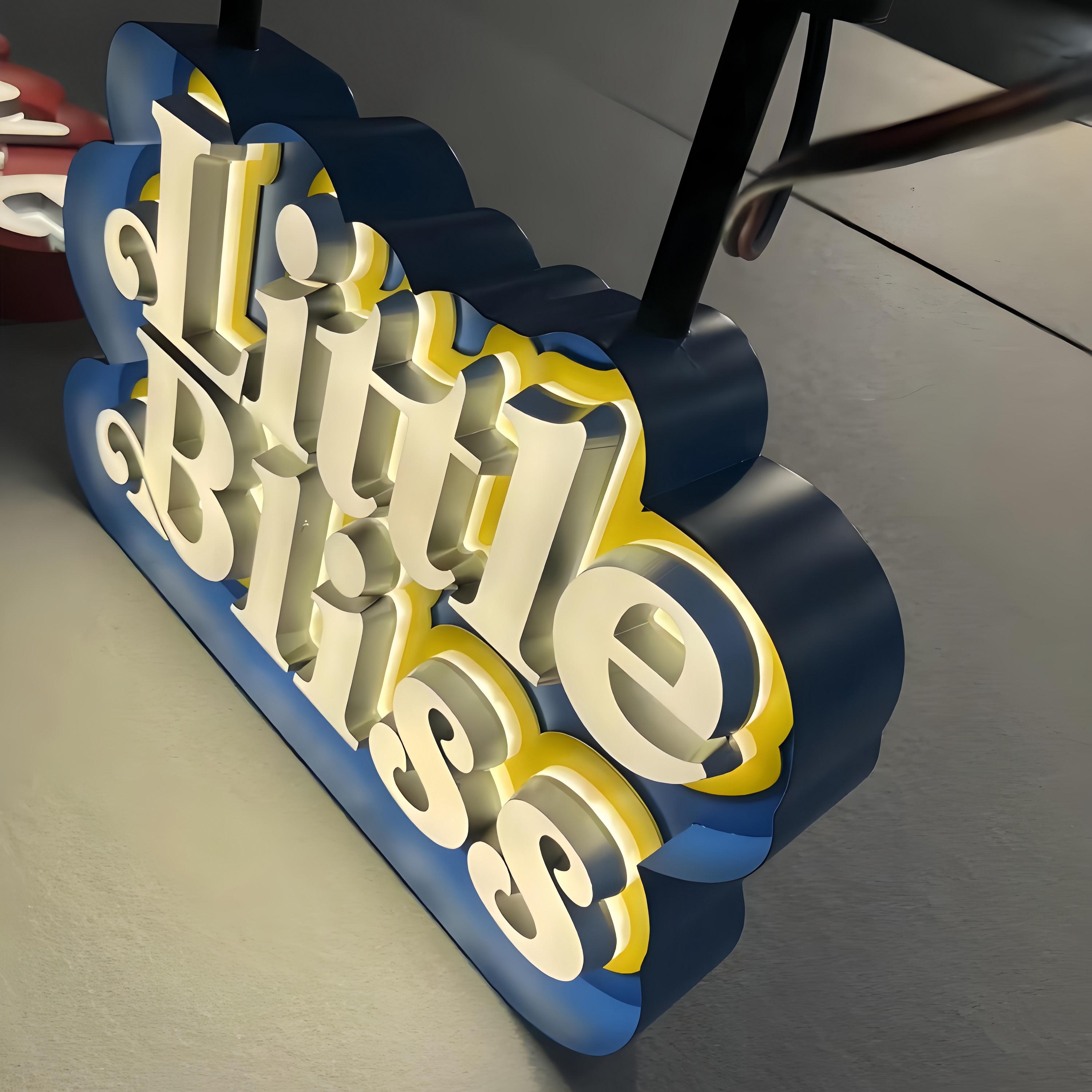 Outdoor Hanging Store Front Advertising Sign, 3d Business Sign Shop ...