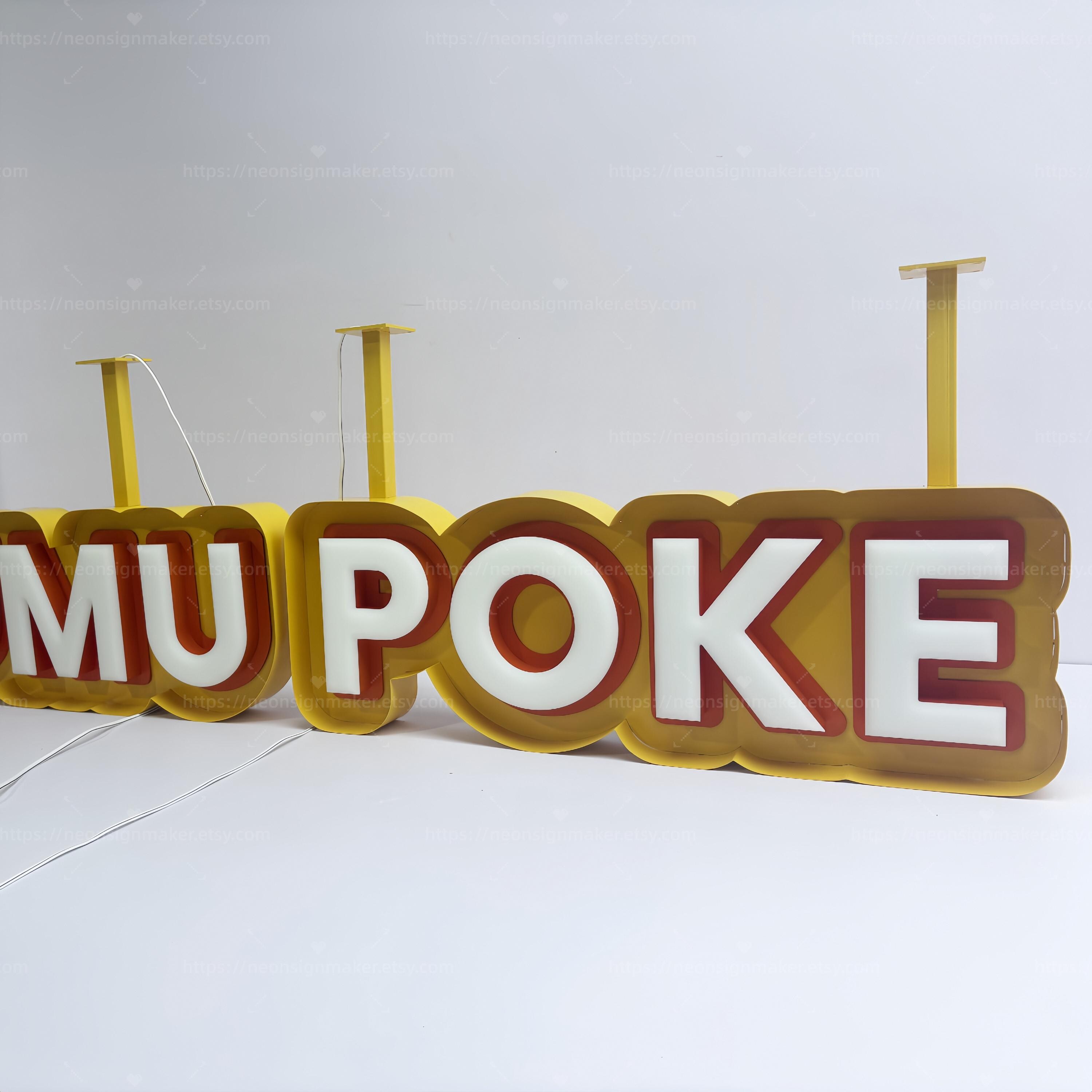 Custom LED Hanging Illuminated Logo Signs, Personalized 3D Channel ...
