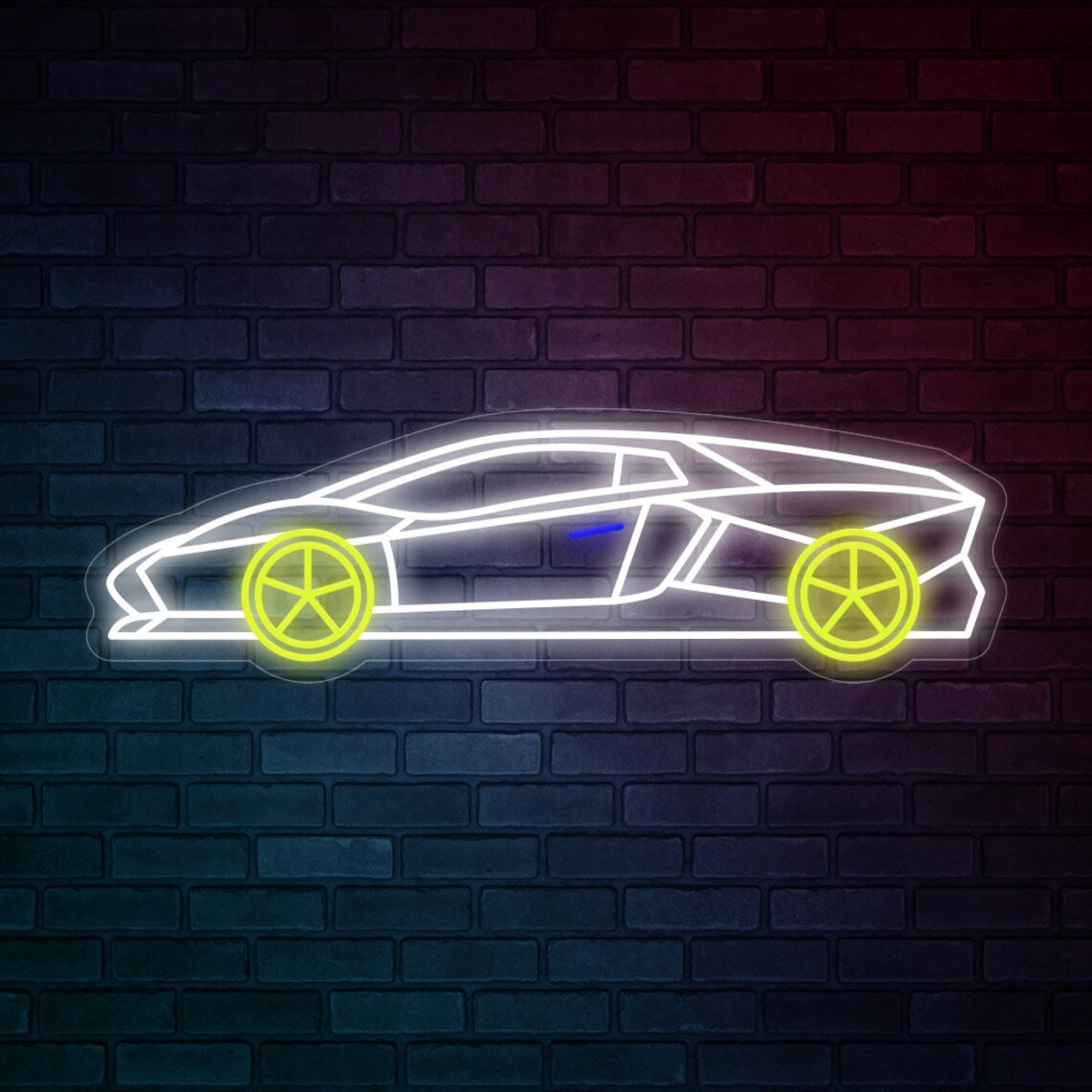 Custom Car Neon Sign Custom Led Neon Light Sign Personalized | Etsy