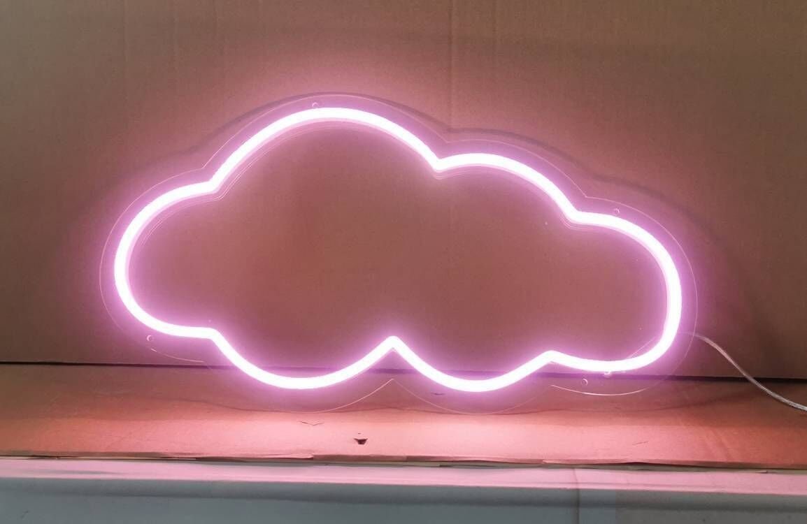 Cloud Neon Sign Custom Home Neon Sign Bedroom Neon Light Sign ...