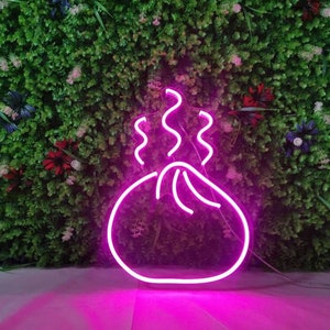 Mini Dumplings Neon Sign/custom Neon Sign/neon Sign/cute Neon Sign ...