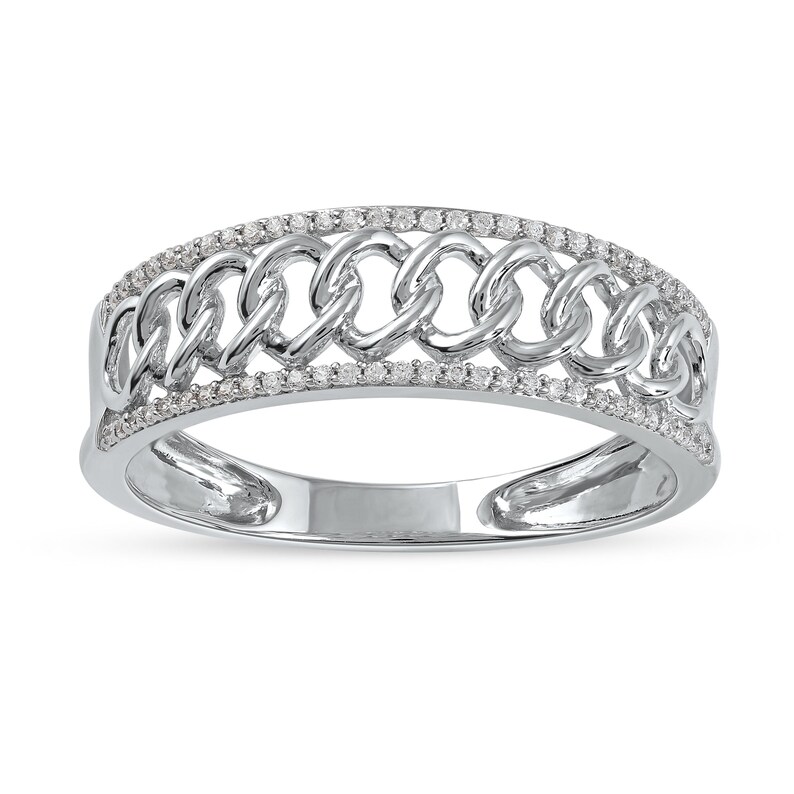Mens Lab Diamond Ring Men's Cuban Link Wedding Band Male - Etsy