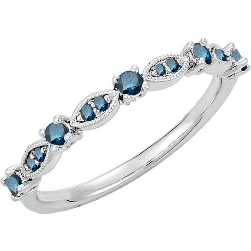 Blue Wedding Bands - Etsy