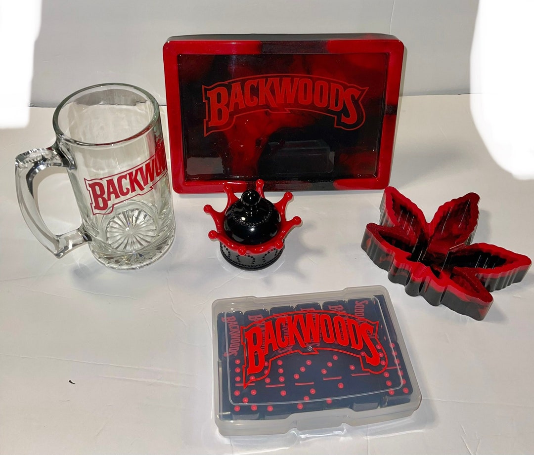 Backwoods Dominoes and Tray Set - Etsy