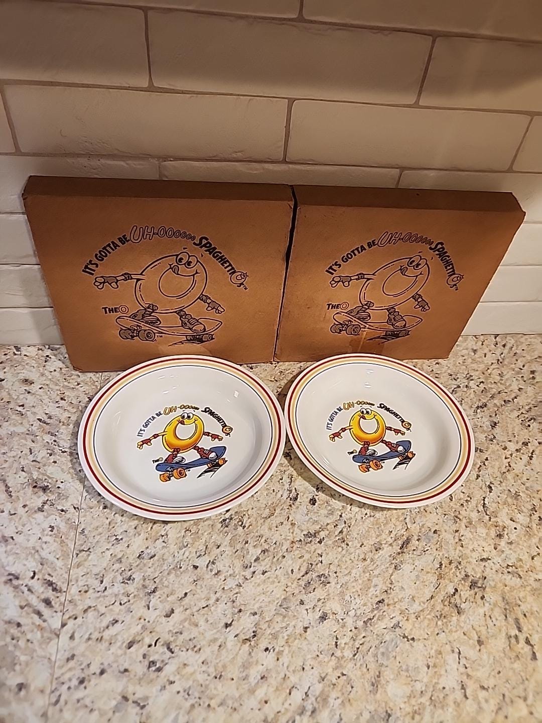 Vintage Collectible Corelle UH-OOOOOO SPAGHETTIOS Bowls Set of 2 - Etsy UK
