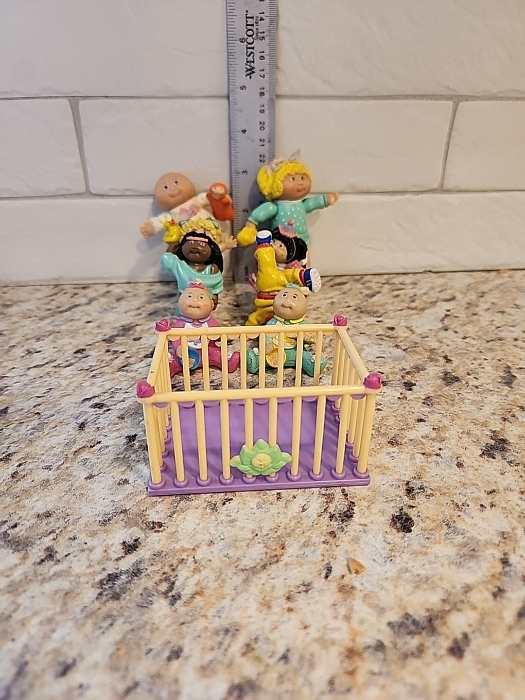 Cabbage Patch Kids Figures and Crib - Etsy