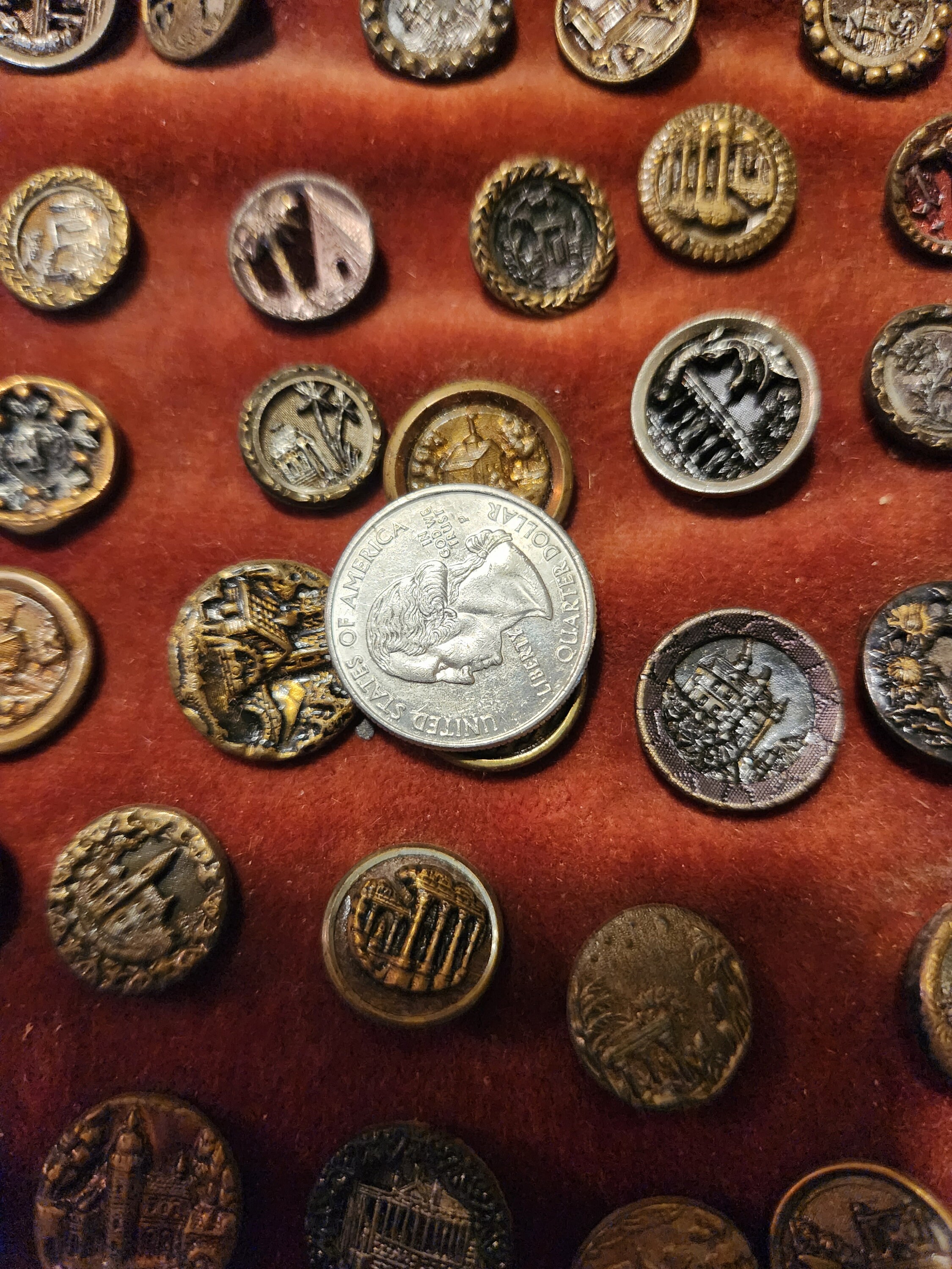 Vintage Button Collection 30 - Etsy