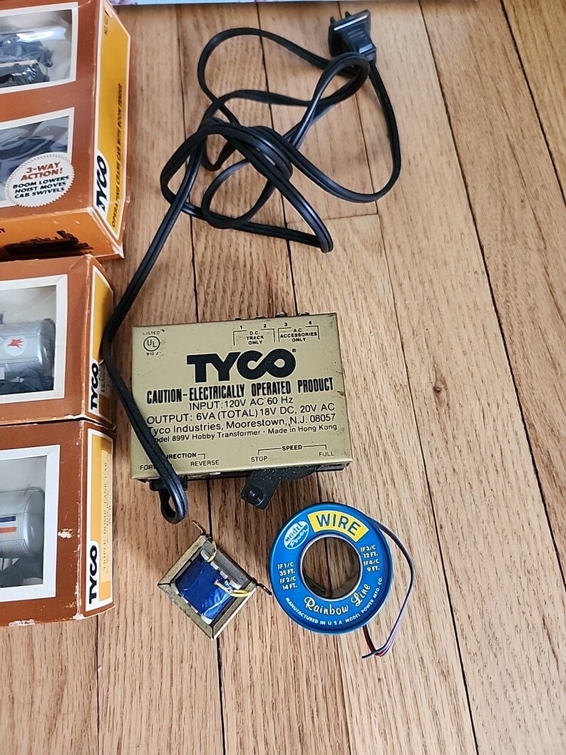 Vintage Tyco HO Electric Train Set - Etsy