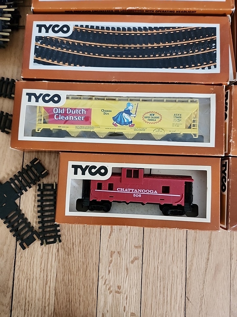 Vintage Tyco HO Electric Train Set - Etsy