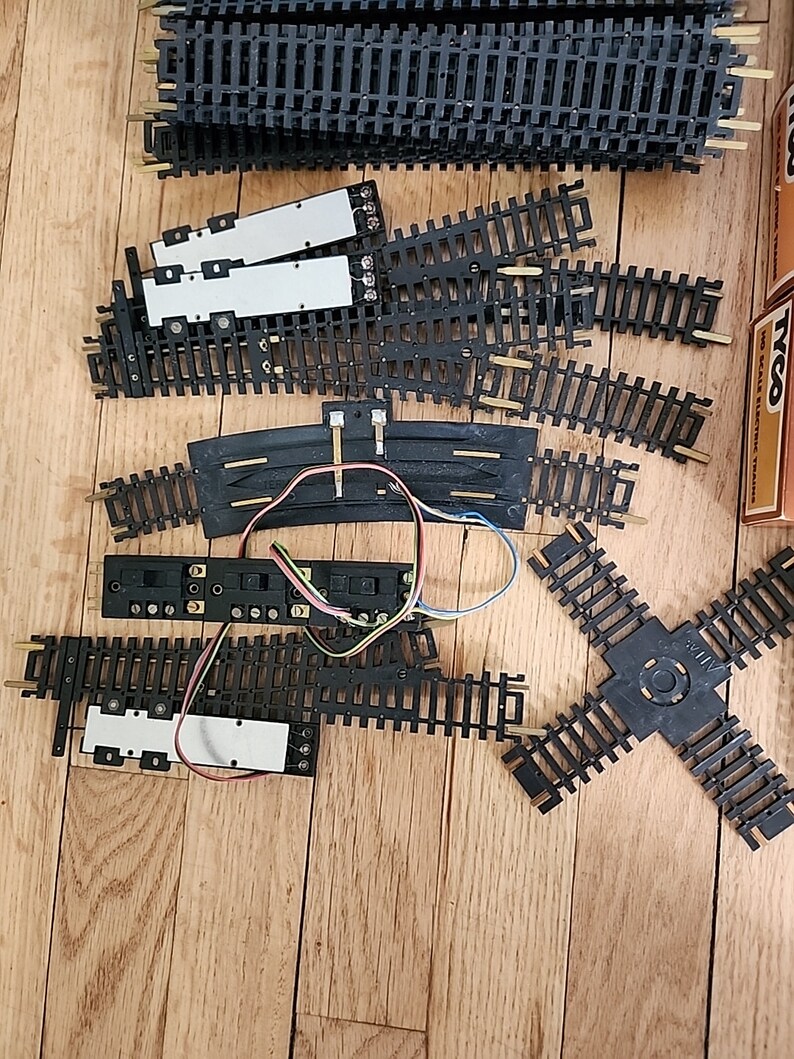 Vintage Tyco HO Electric Train Set - Etsy