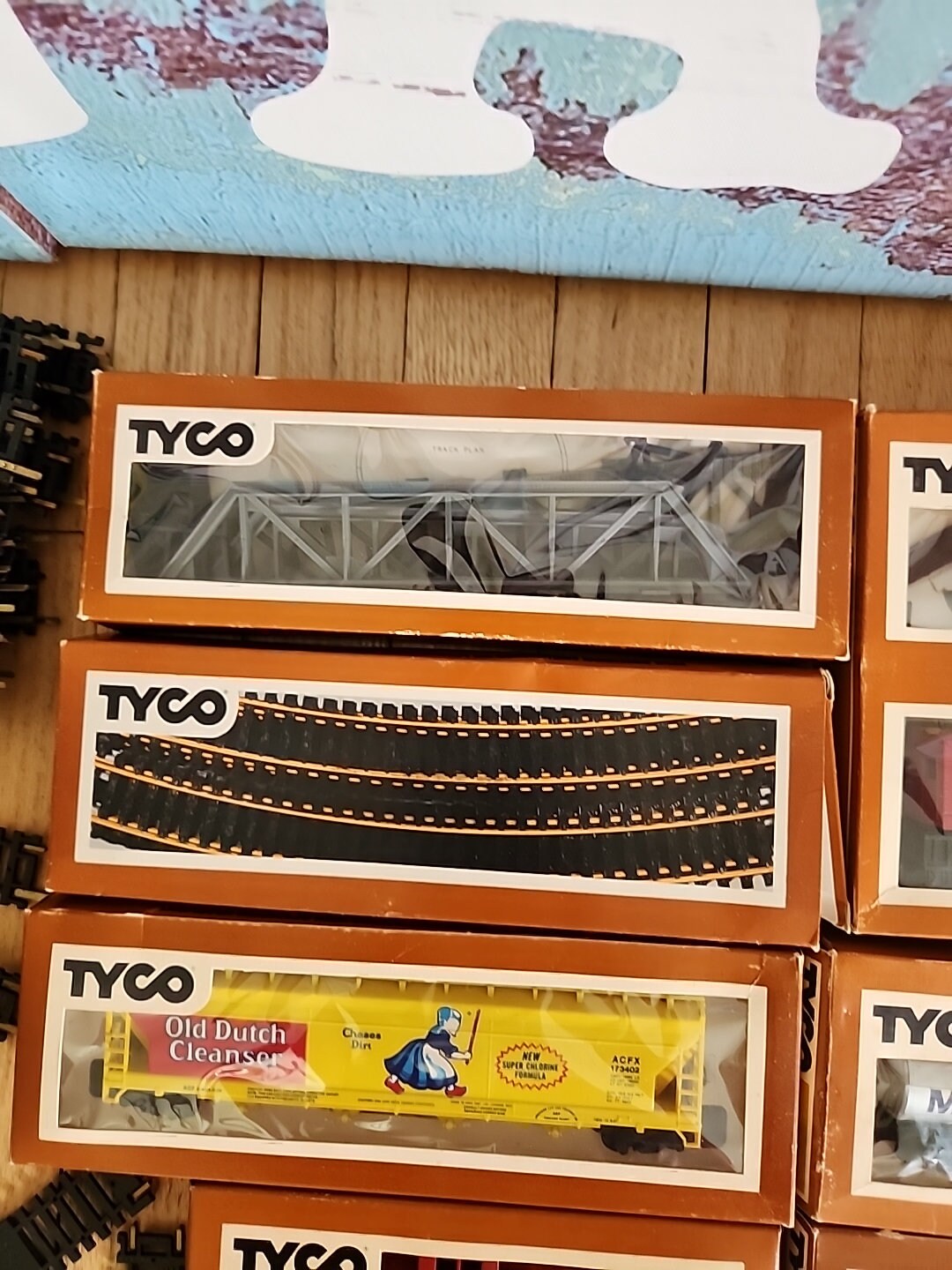 Vintage Tyco HO Electric Train Set - Etsy