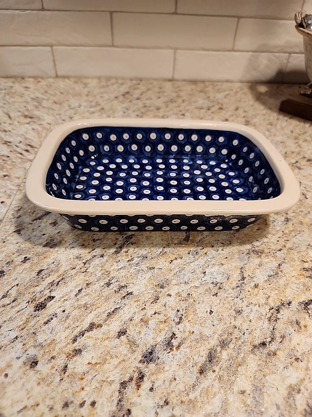 Boleslawiec Handmade Polish Pottery Oblong Baking Dish - Etsy