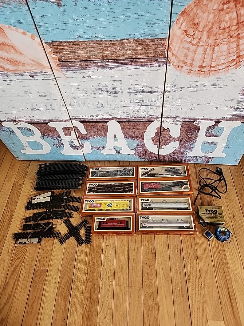 Vintage Tyco HO Electric Train Set - Etsy